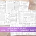 Beginner Witchcraft Book of Shadows Pages Printable Set | Baby Witch ...