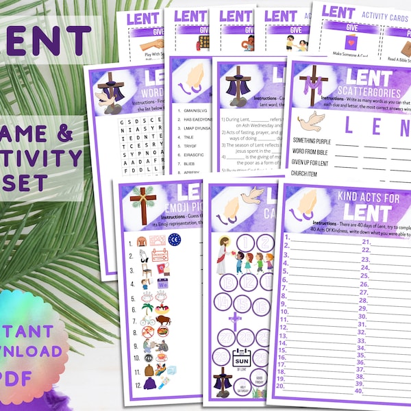 Lent - Etsy