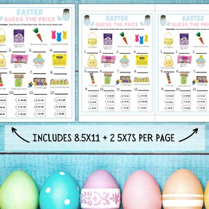 Printable Easter Price is Right Game | Fun Family Idea | Kids Adults ...