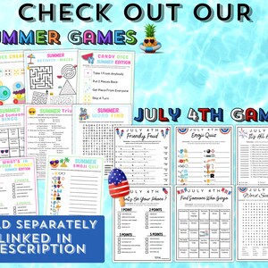 Summer Whats in Your Phone, Party Game, Phone Game, for Adults Kids ...