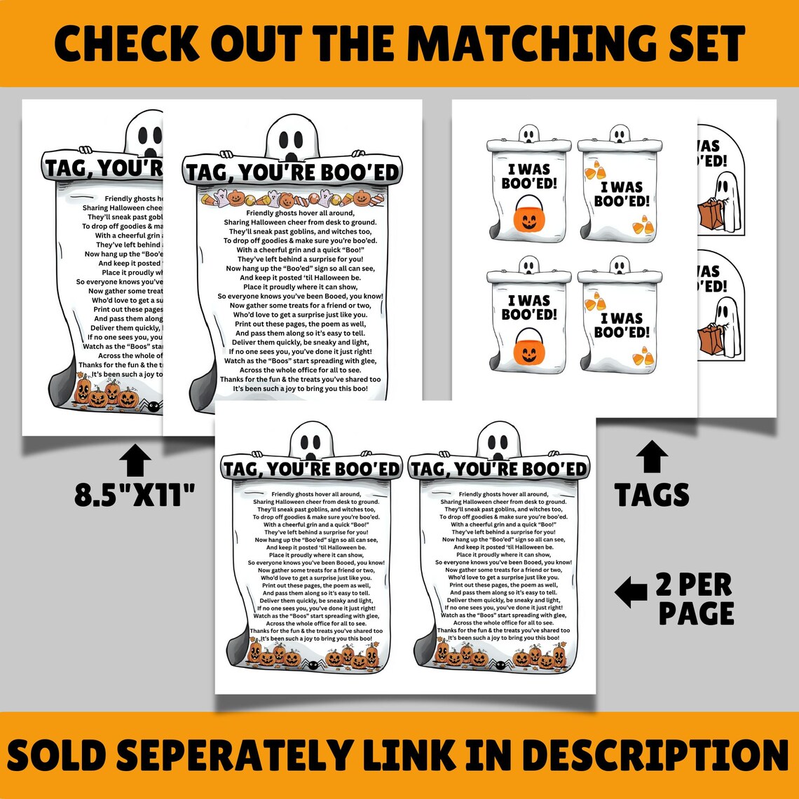 Editable Boo Buddy Questionnaire | Halloween Gift Exchange Survey for ...