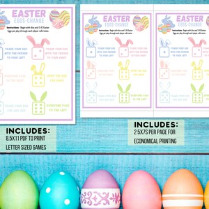 Easter Egg Dice Trading Game for Kids and Adults | Egg Exchange Swap ...