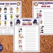 Printable Baseball Team Party Games Bundle World Series MLB Quizzes ...
