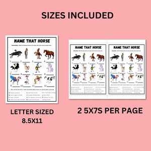 Printable Kentucky Derby Party Games With Answers | 20 Mega Derby ...