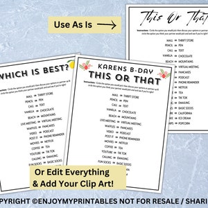 Printable Icebreaker Games | Social Group Activities Editable Template ...
