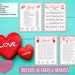 Valentines Day Fun Party Games Bundle | Classroom Office Party Kids ...