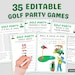 Editable Golf Party Games Watch Golf Themed Party Ideas Printable ...