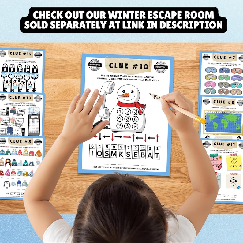 Turkey Escape Room Printable Thanksgiving Party Game for Families ...