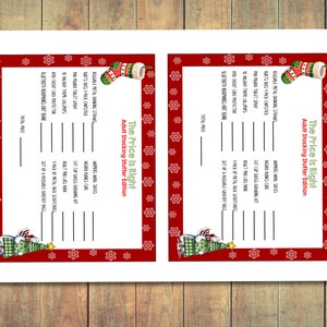 Price is Right Christmas Game, Family Christmas Games, Christmas Day ...