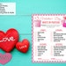 Valentines Whats in Your Purse Bag Game classroom Office Valentines Day ...