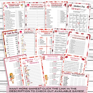 Valentines Romantic Movie Trivia Game,virtual or Printable V-day Party ...