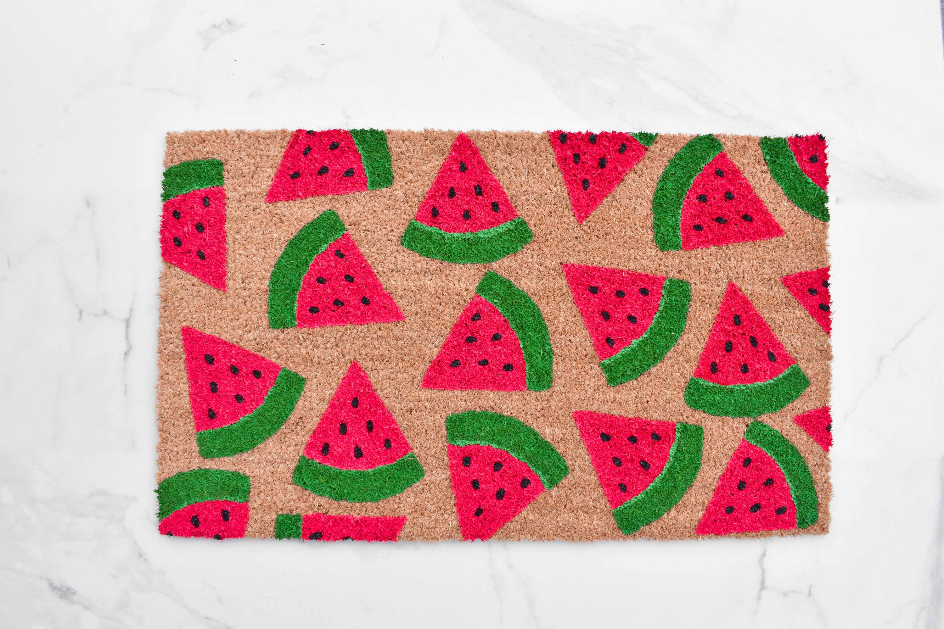 Watermelon Doormat Summer Decor Cute Doormat Welcome Mat | Etsy