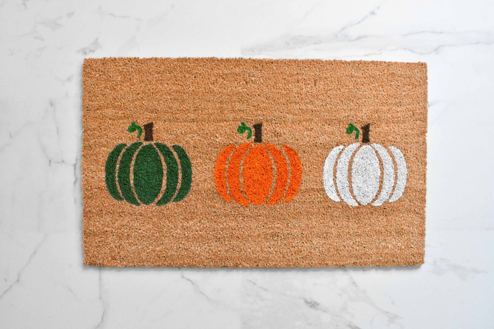 Pumpkin Doormat Fall Decor Welcome Mat Autumn Doormat - Etsy