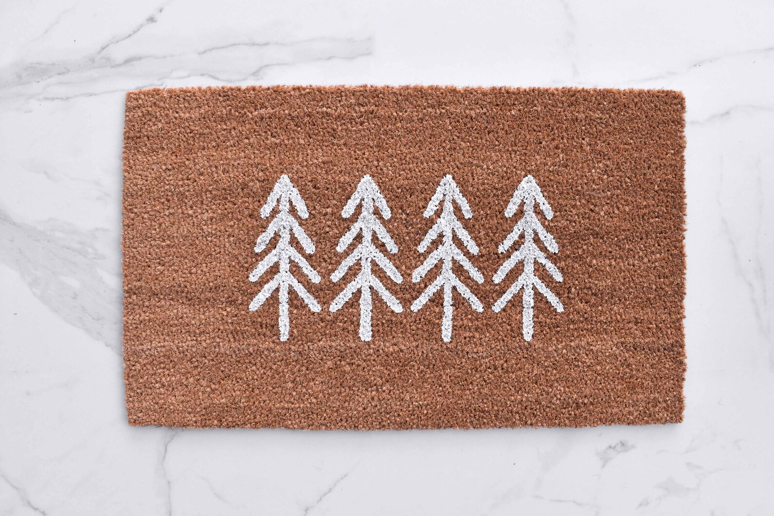 Pine Tree Doormat Cute Doormat Christmas Doormat Outdoor - Etsy