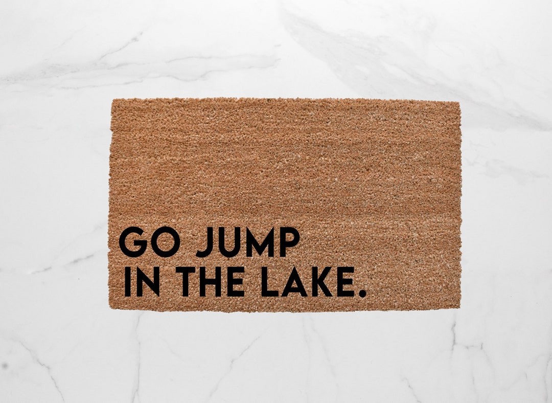 Lake Doormat, Lake House Decor, Cabin Doormat, Cabin Decor, Cute ...