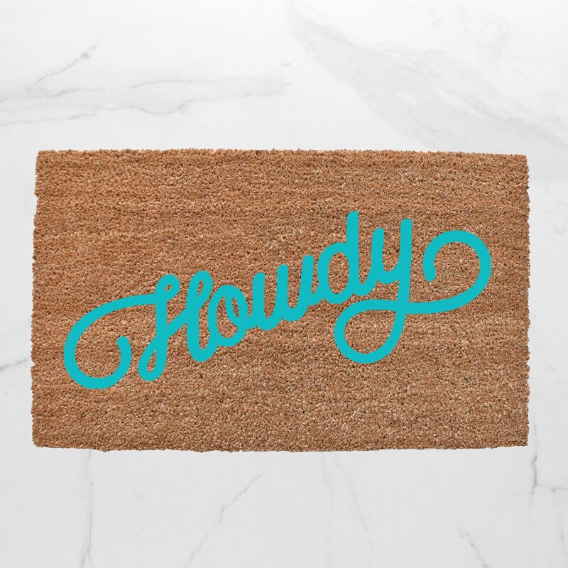 Texas Doormat - Etsy