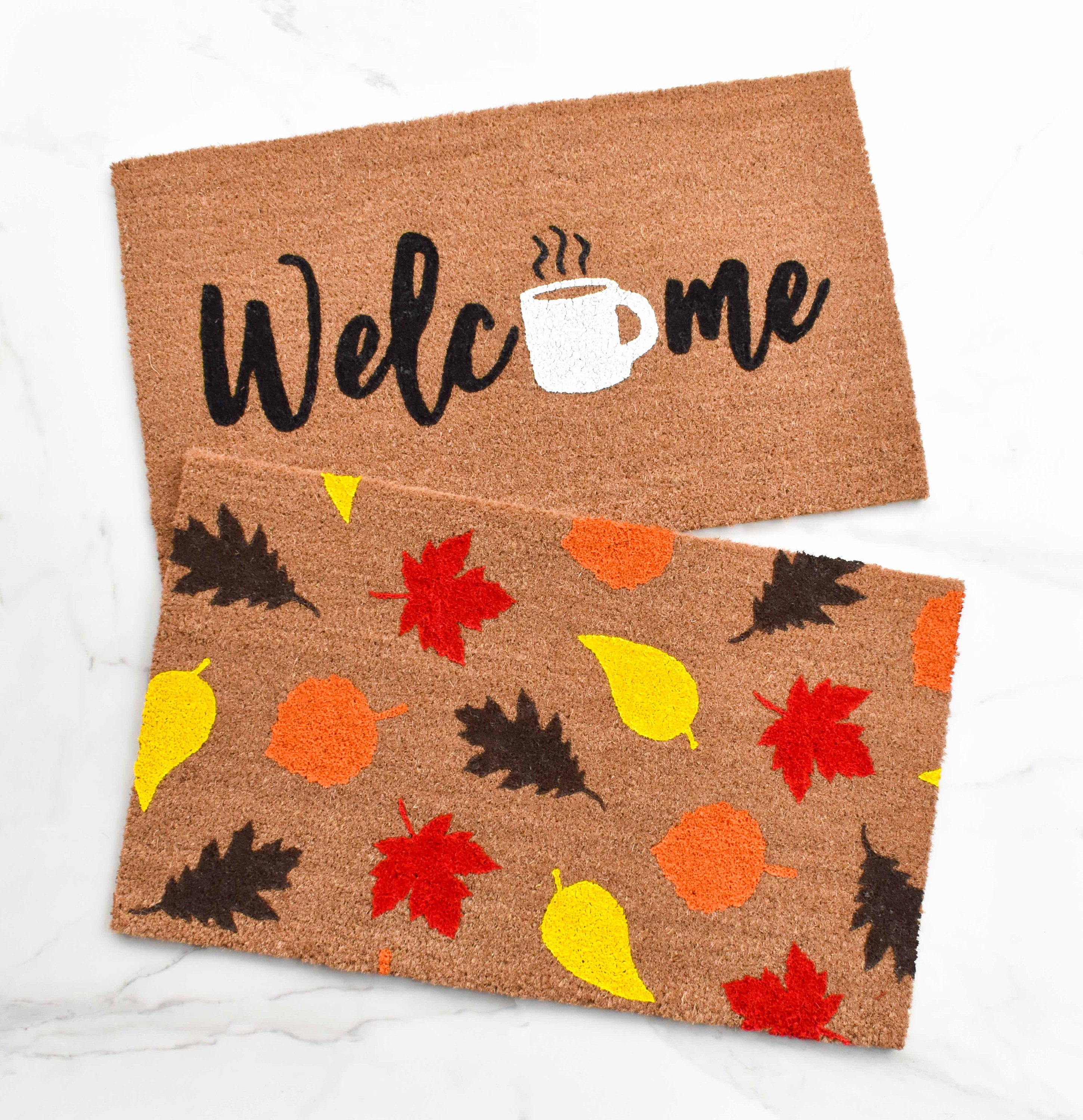 Welcome Coffee Doormat Cute Doormat Coffee Doormat Welcome | Etsy