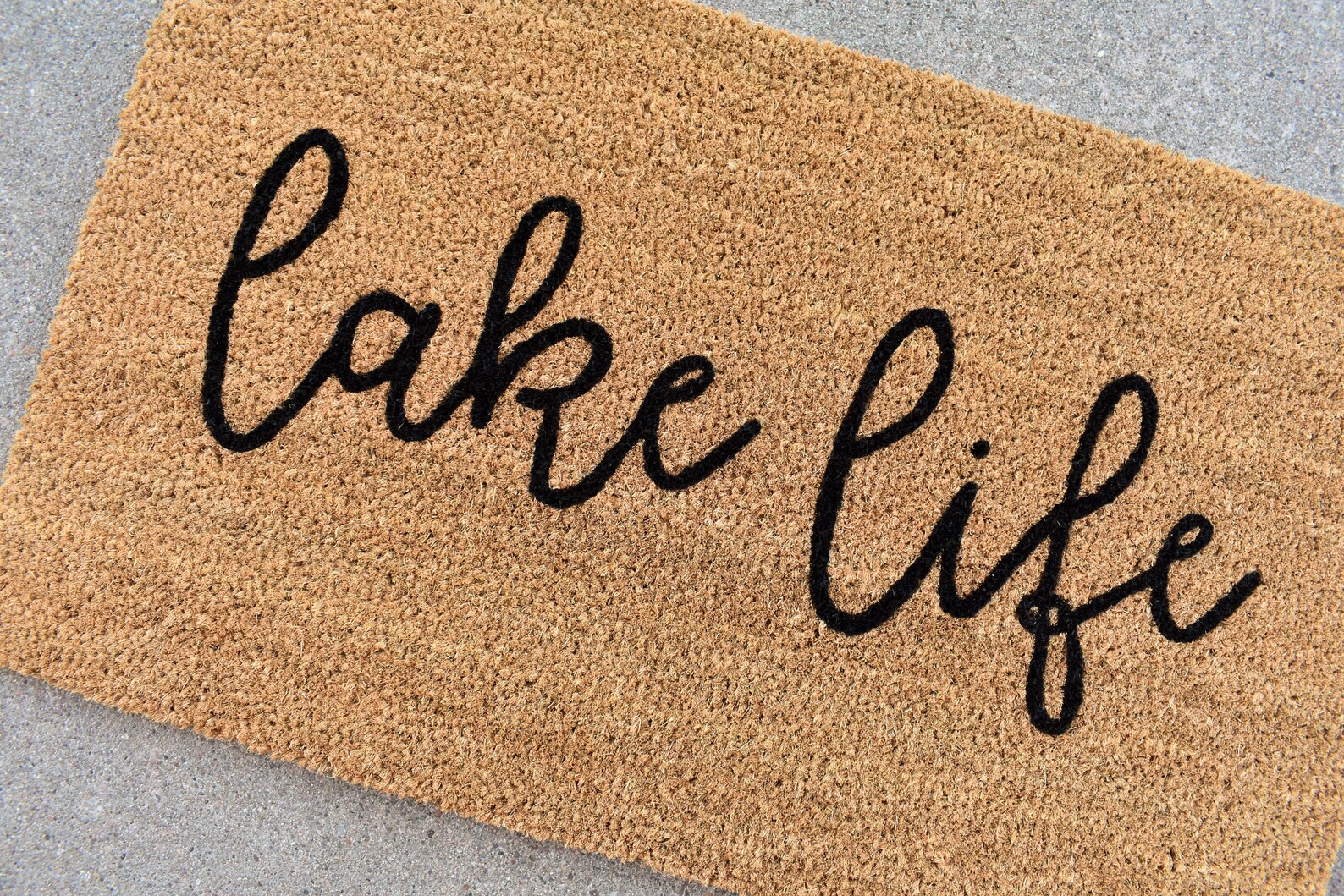 Lake Life Doormat Cute Doormat Lake House Decor Cabin - Etsy