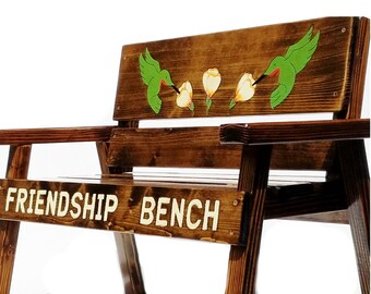 Friendship Bench - Etsy
