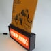 NOW PLAYING Sign in Red, Vinyl Record Display Stand / Record Holder ...