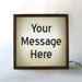 AWESOME Light up Sign Handcrafted Wooden Light Box Sign Hand - Etsy