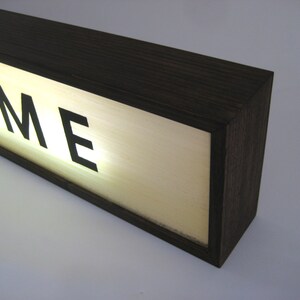 AWESOME Light up Sign, Handcrafted Wooden Light Box Sign, Hand Painted ...