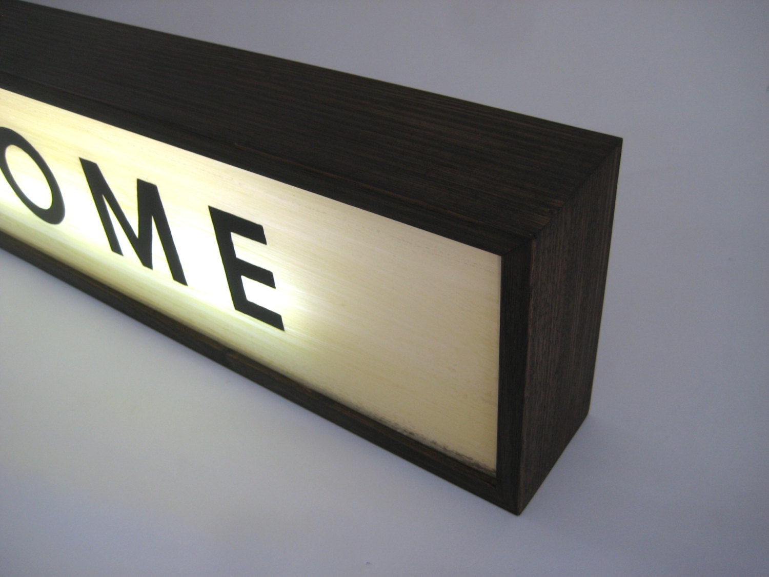 AWESOME Light up Sign Handcrafted Wooden Light Box Sign Hand - Etsy