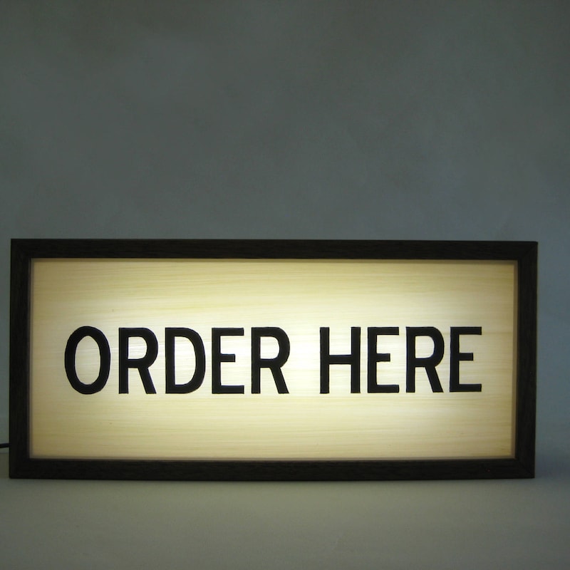 Order Here Sign - Etsy