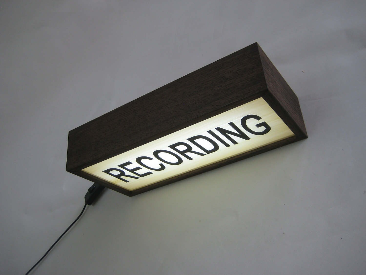 Music Studio Recording Light up Sign Handcrafted Wooden Light - Etsy UK