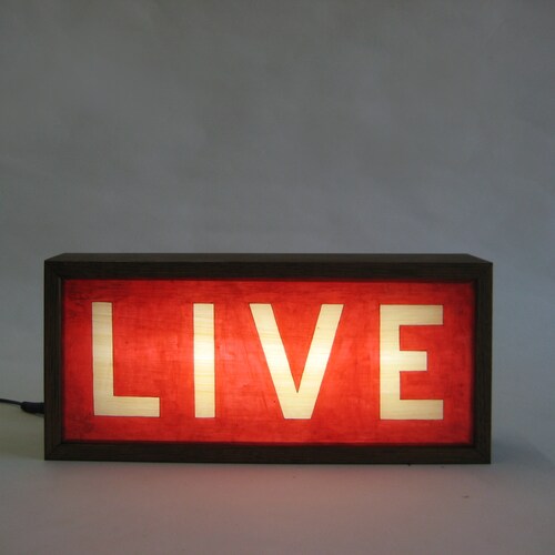 Lighted Home Sign Handcrafted Wooden Light Box Hand Painted - Etsy