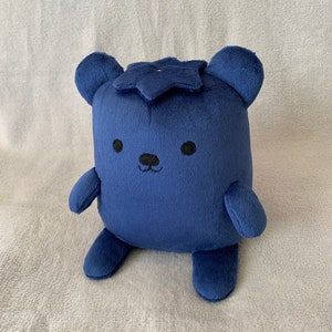 MADE TO ORDER Blueberry Bear Plush Toy Art Doll Plushie - Etsy