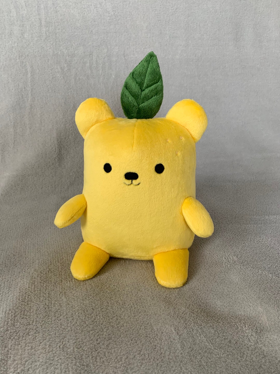 MADE TO ORDER Lemon Bear Plush Art Doll Plushie Toy - Etsy