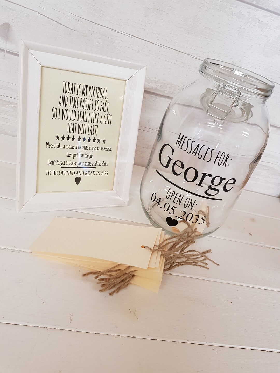 Childrens Time Capsule, Message in a Bottle - Etsy