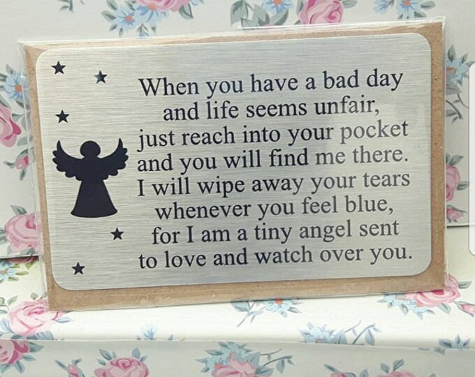 Pocket Angel Giftwallet Insert - Etsy