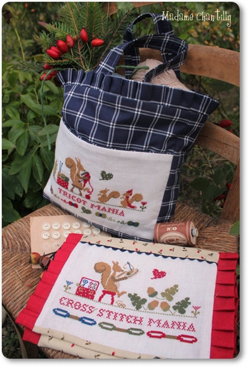 Cross Stitch Pattern: Cross Stitch & Tricot Mania - Etsy