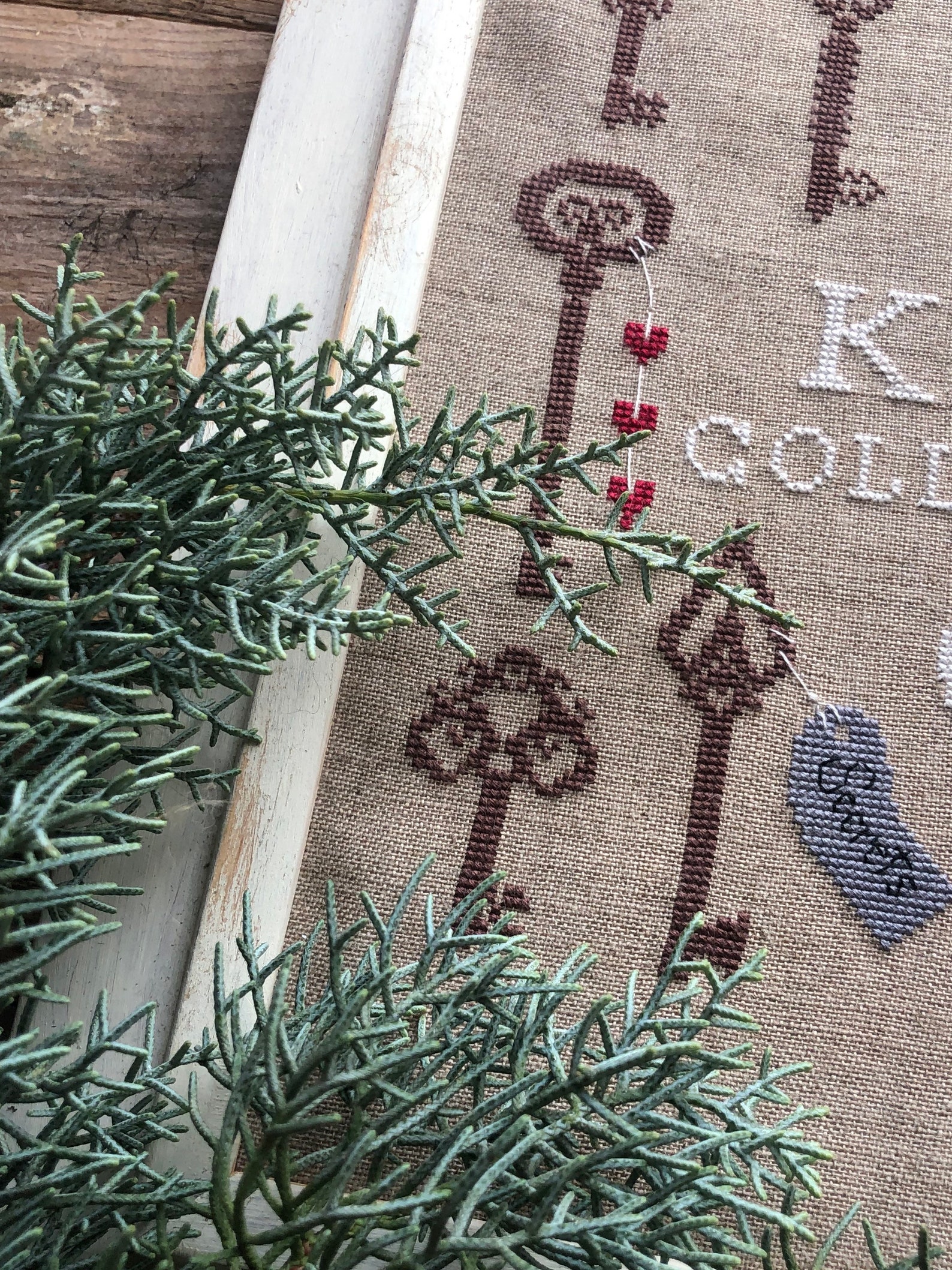 Cross Stitch Pattern: Keys Collection | Etsy