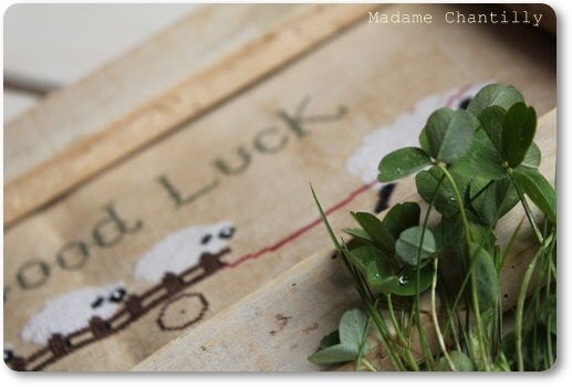 Cross Stitch Pattern: Good Luck | Etsy