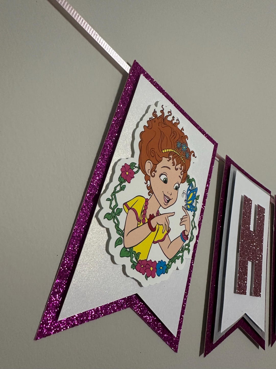 Birthday Banner Fancy Nancy Inspired .. - Etsy