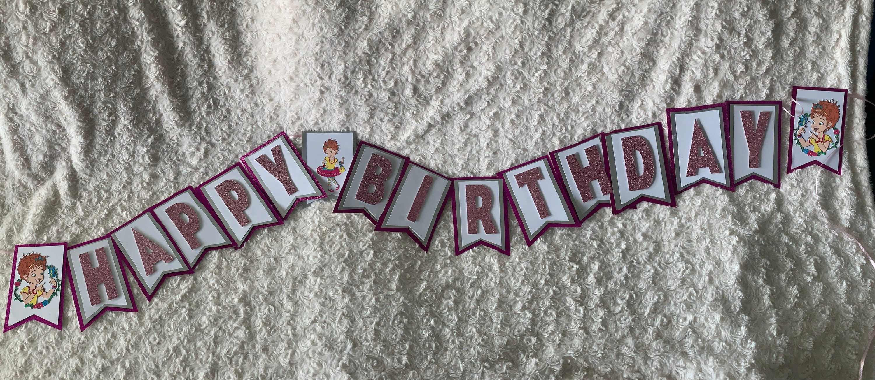 Birthday Banner Fancy Nancy Inspired .. - Etsy
