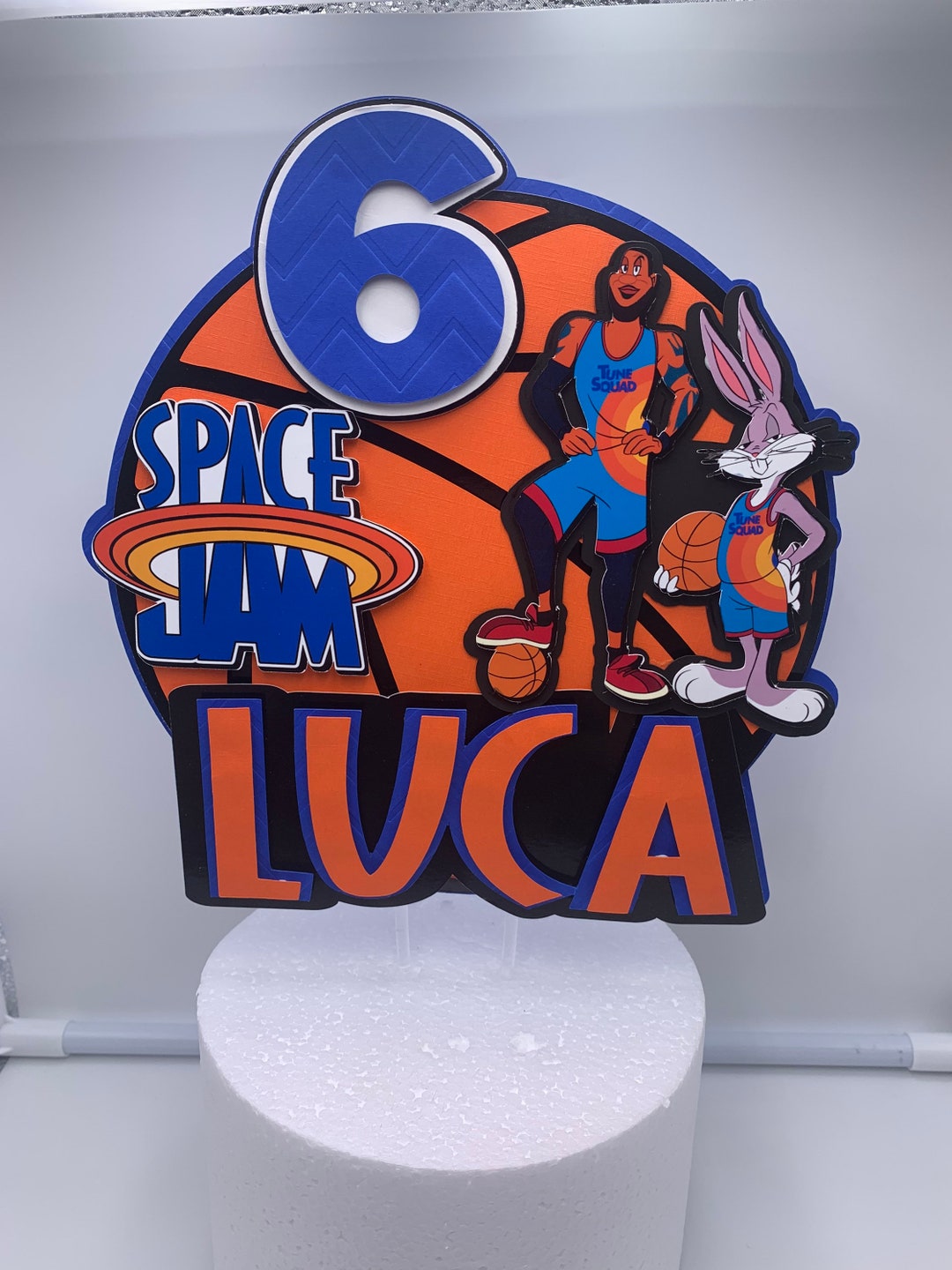 Space Jam Cake Topper - Etsy