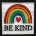 Be Kind Sign, Rainbow Desk Accessories, LGBTQ Ally Sign, LGBTQ Art ...