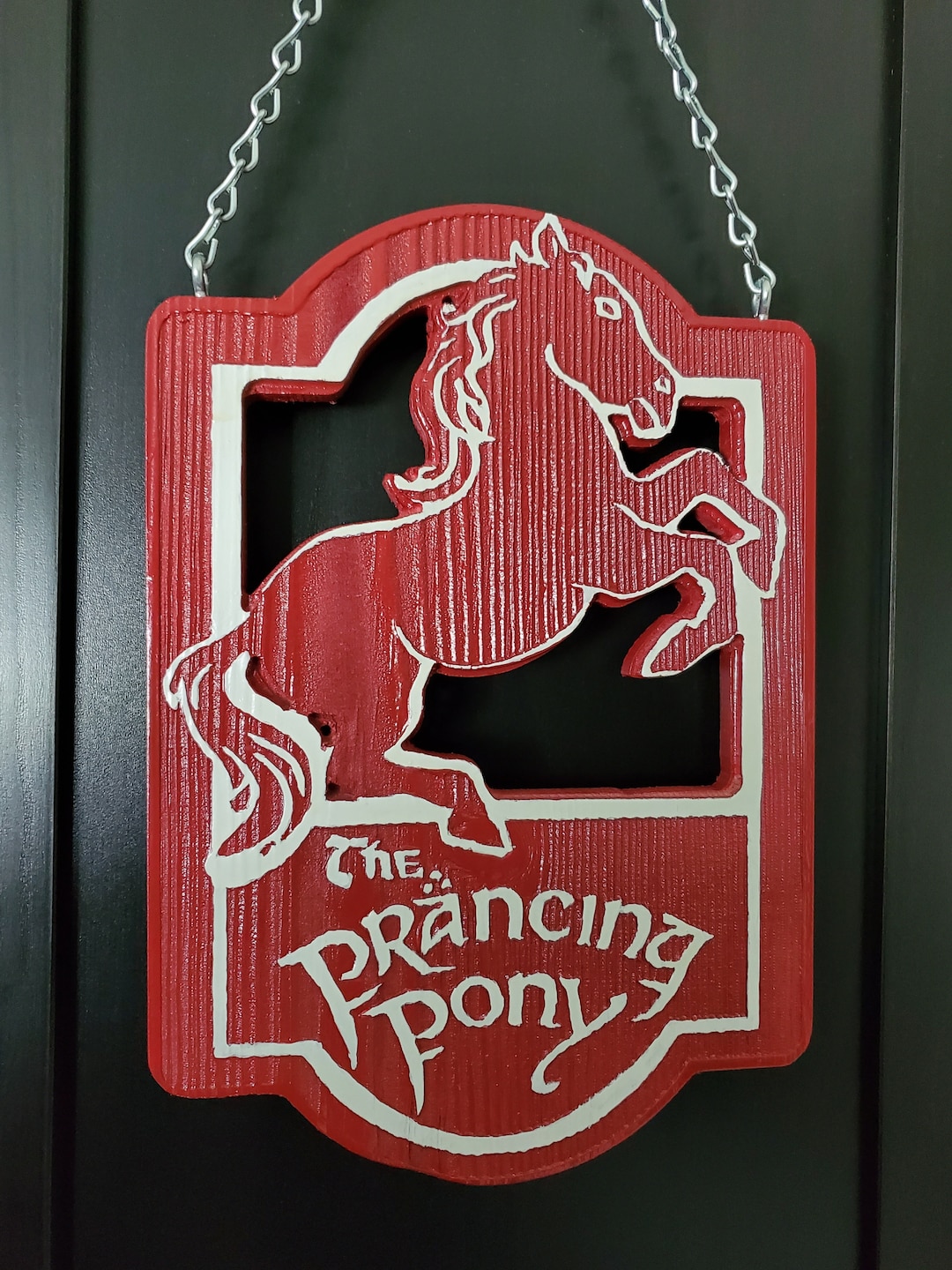 The Prancing Pony Bar Sign - Etsy