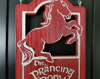 Prancing Pony Sign - Etsy