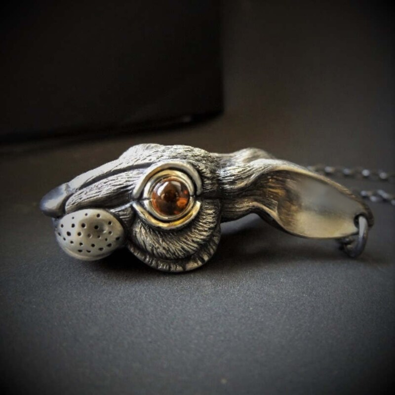 Hare Pendant - Etsy