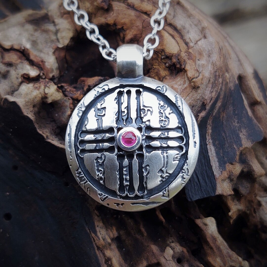 Ruby Set Genghis Khan, Tengri Necklace. A Talisman to Invoke the ...