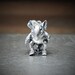 Imp Necklace, Solid Sterling Silver Pendant, Little Devil Demon 3D ...