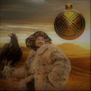 Genghis Khan, Tengri Necklace. A Talisman to Invoke the Ancient Warrior ...