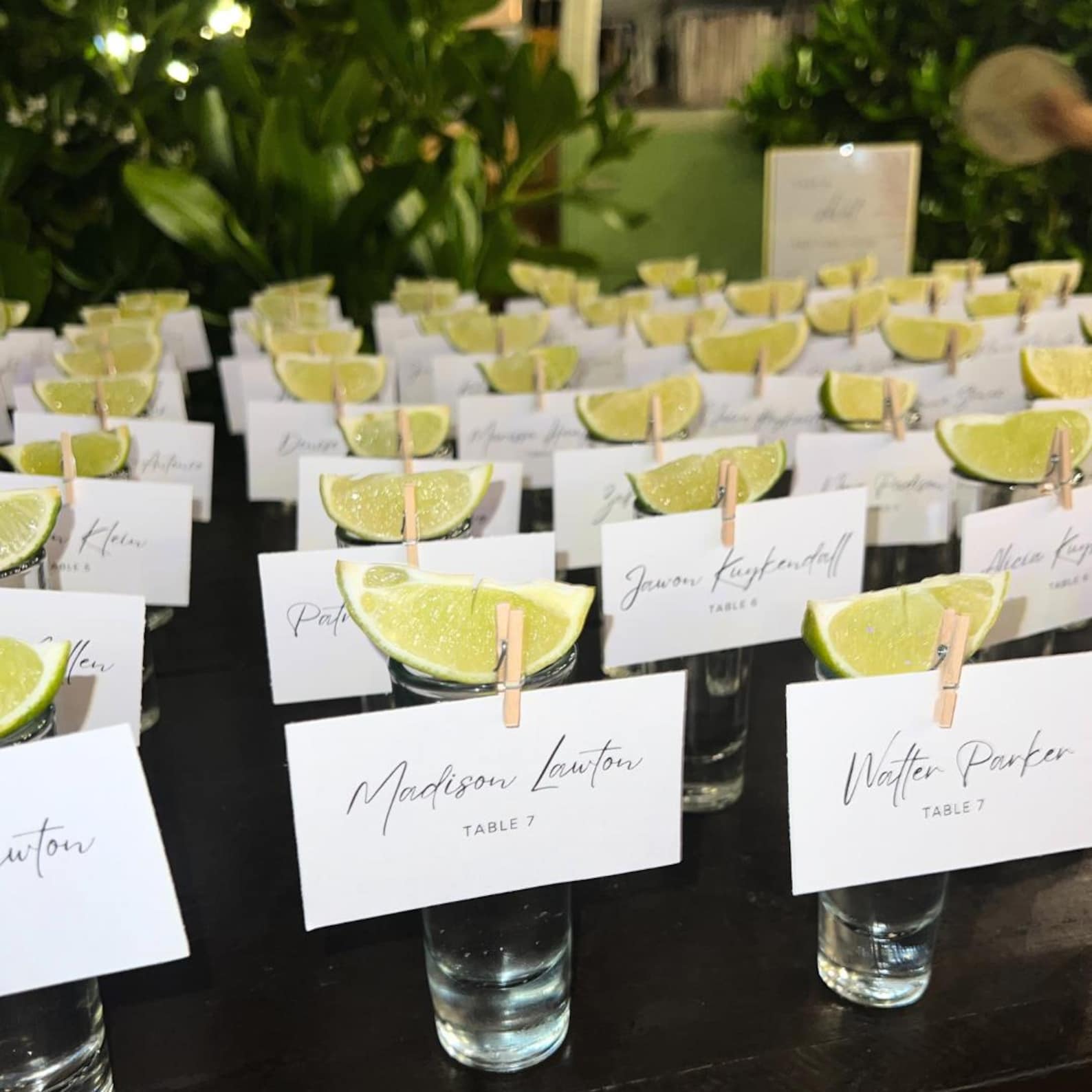 Seating Name Card Place Card Template Canva Customizable Modern DIY ...