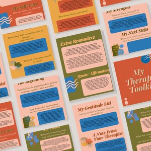 Digital Termination Therapy Guide Printable Counseling Tool Therapist ...