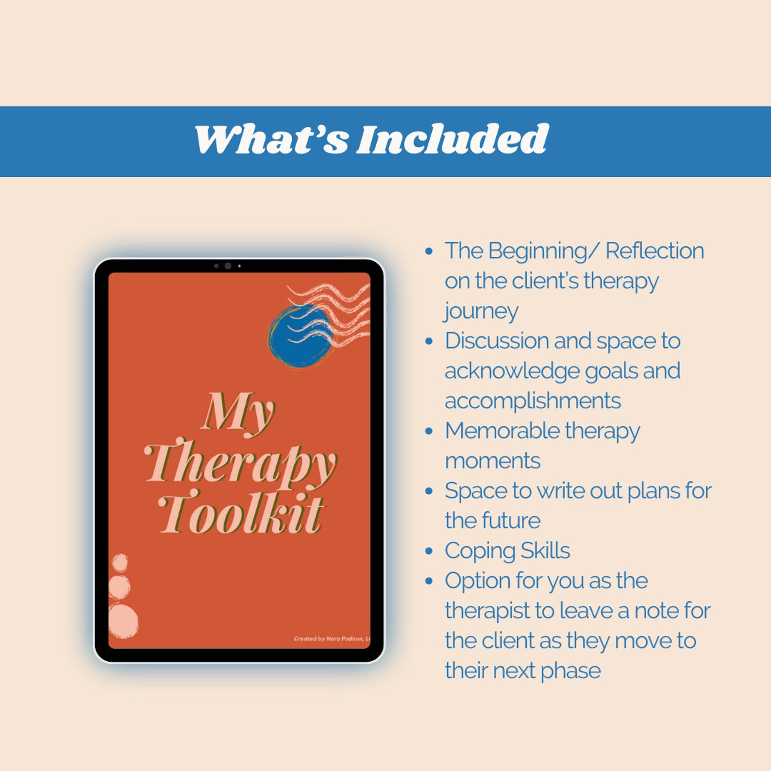 Digital Termination Therapy Guide Printable Counseling Tool Therapist ...